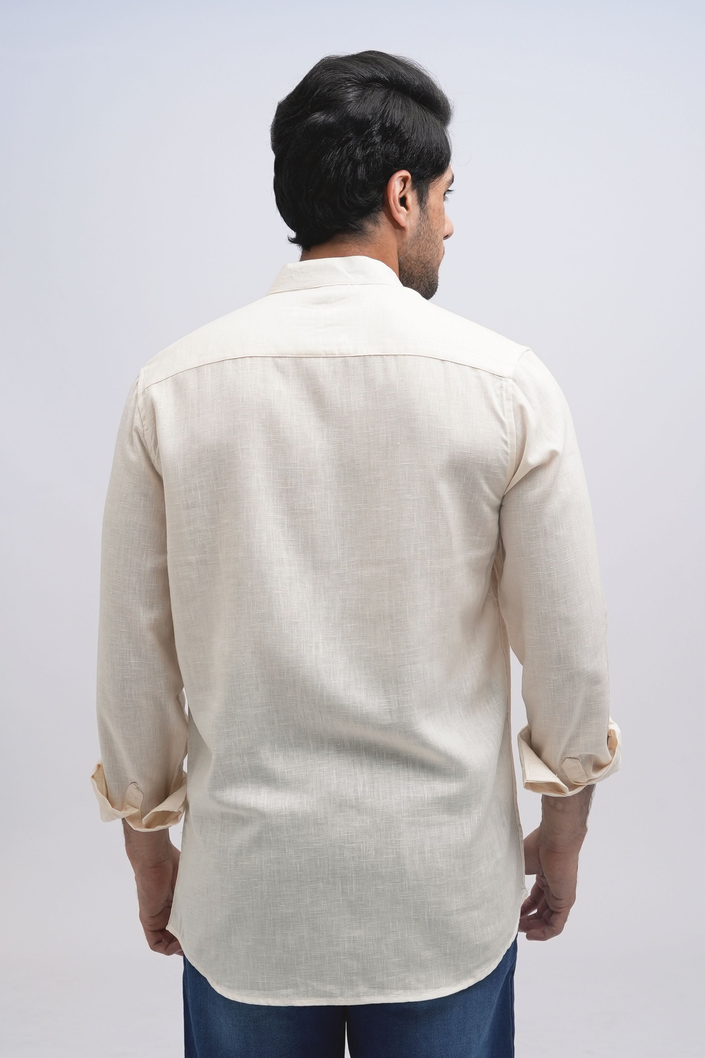 Tusker Tails Soft Cream Short Kurta – Tones Fashion