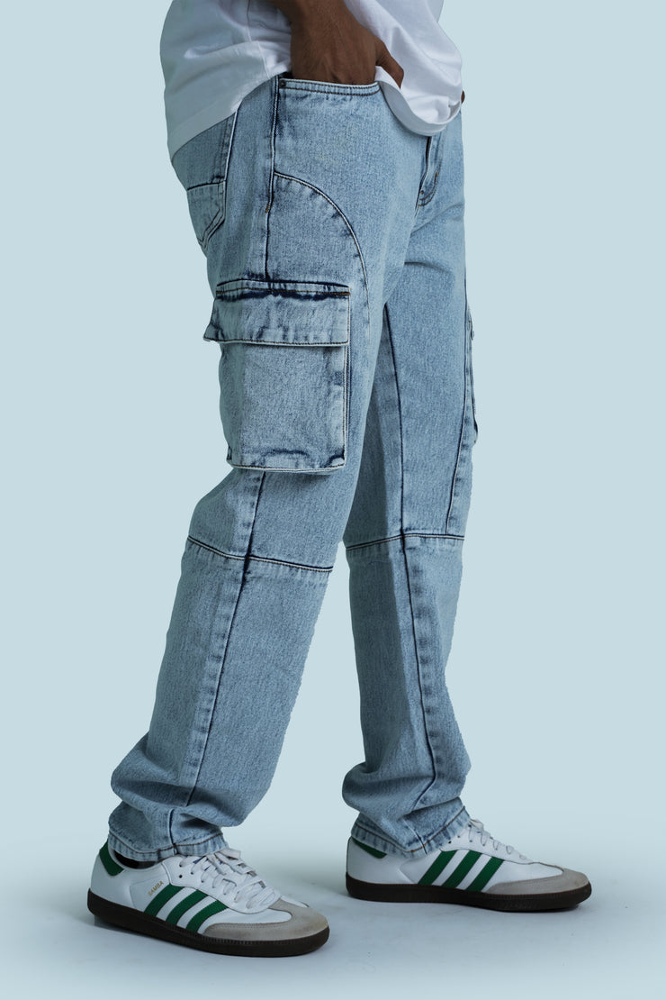 Street Scout Cargos - Light Blue – Tones Fashion