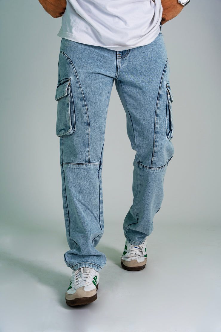 Street Scout Cargos - Light Blue – Tones Fashion
